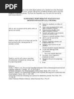 Comparing The ECOG Performance Status To The Karnofsky Performance ...