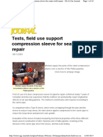 Petrosleeve Presentation | PDF | Pipe (Fluid Conveyance) | Construction