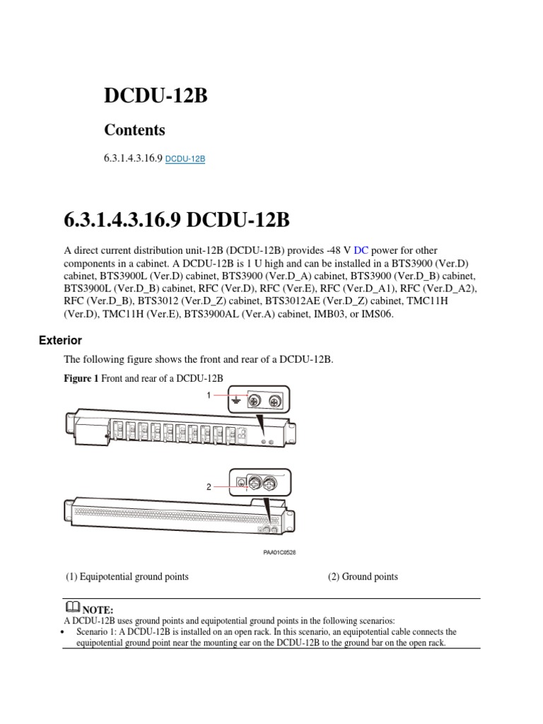 DCDU-12B Technical Specifications | PDF | Electrical Connector | Direct ...