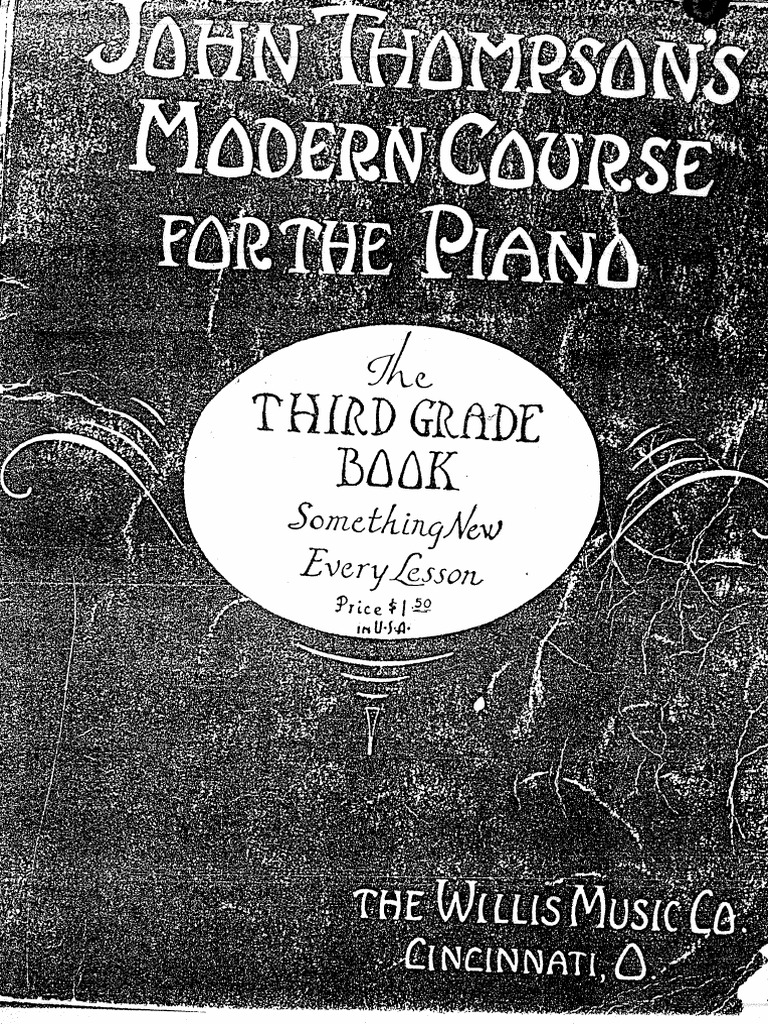 John Thompson - Modern Course For Piano - 3rd Grade PDF | PDF