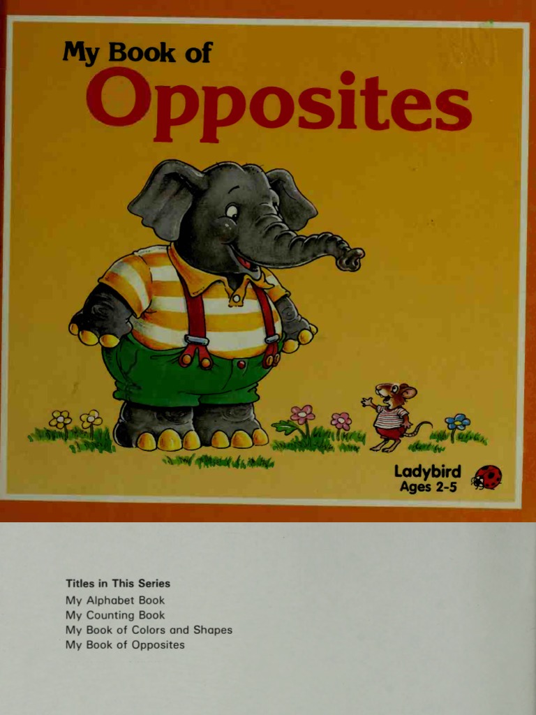 My Book of Opposites | Leisure | Sports