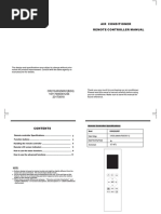 Owner's Manual: Wired Remote Controller XE71 | PDF | Remote Control ...