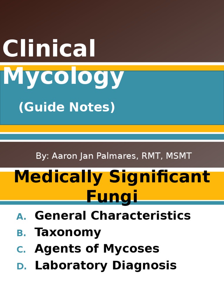 Mycology Notes | PDF | Mold | Fungus
