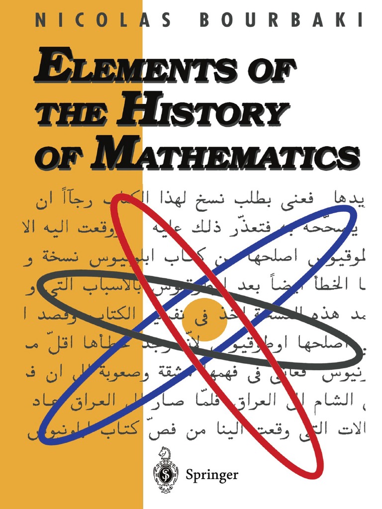 Bourbaki - Elements of The History of Mathematics PDF | PDF | Logic | Axiom
