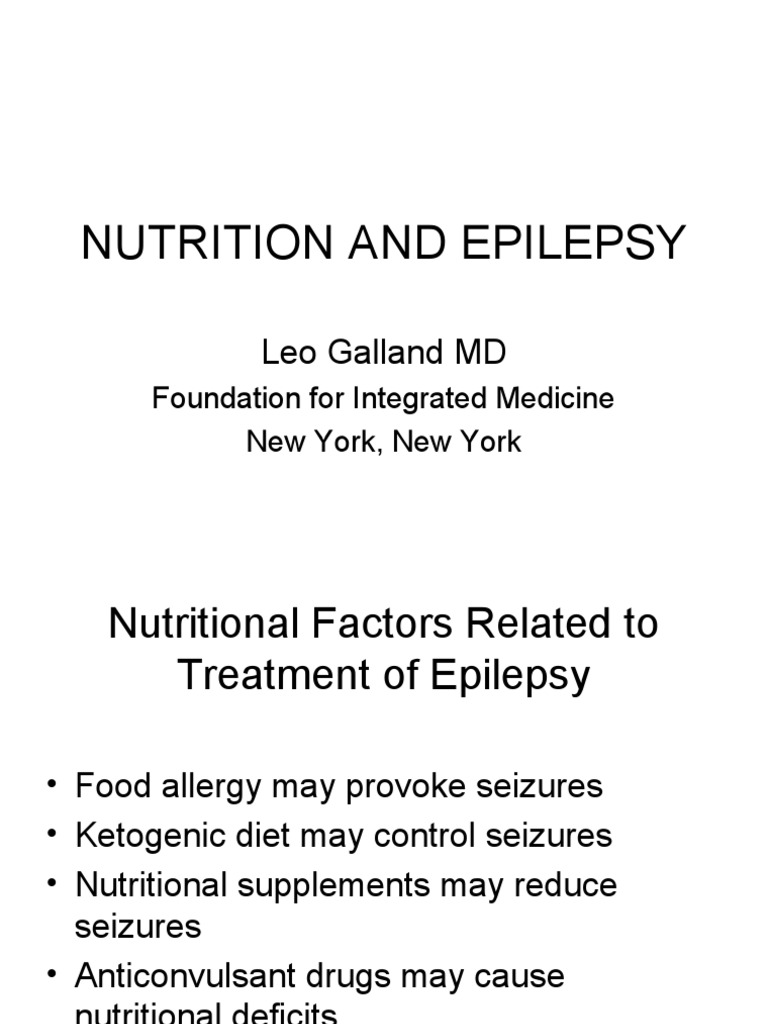Nutrition Strategies for Epilepsy | PDF | Epilepsy | Ketogenic Diet