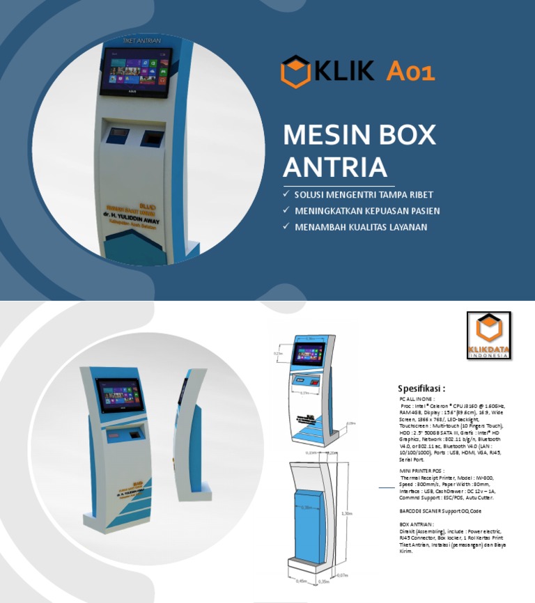 Brosure Box Antrian | PDF