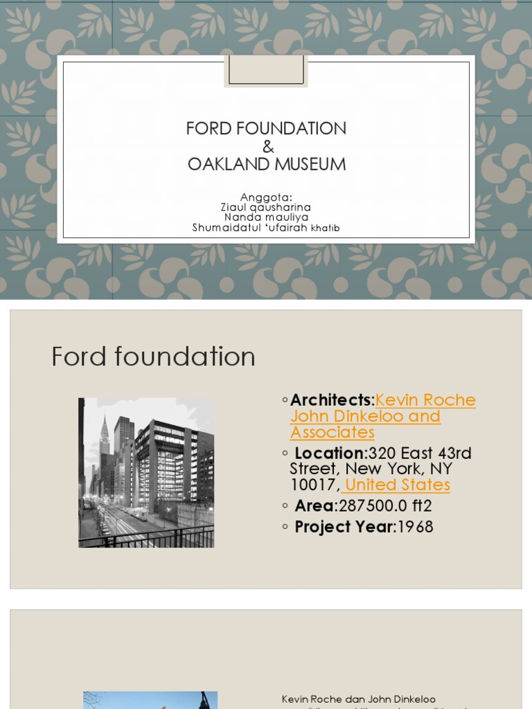 The Ford Foundation Headquarters: A Pioneering Office Design that ...