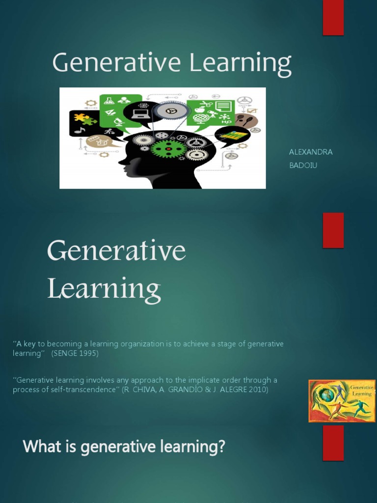 Generative Learning | PDF | Learning Theory (Education) | Information