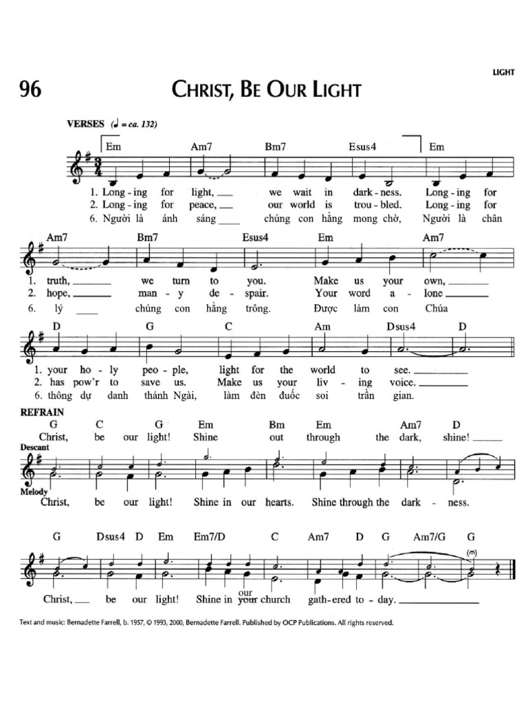 Christ Be Our Light | PDF