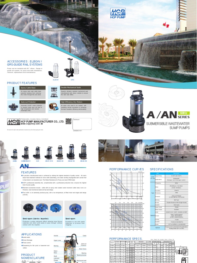 Accessories: Elbow / Grs-Guide Rail Systems: Submersible Wastewater ...