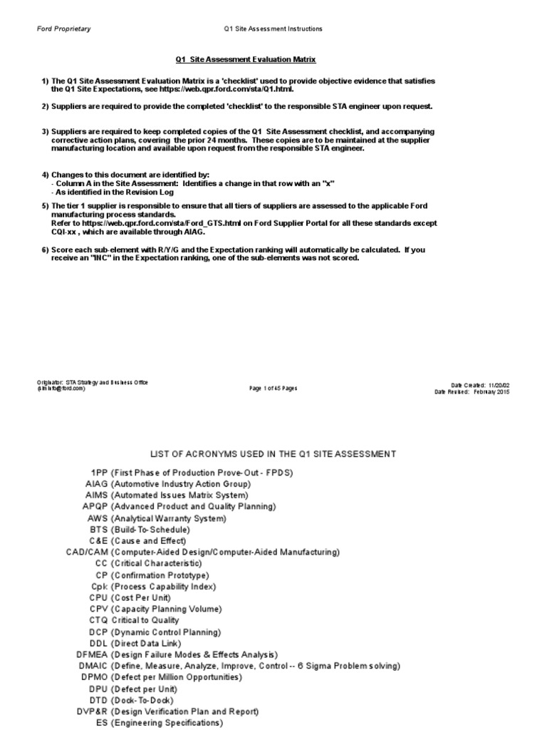 MSA Dec | Audit | Quality Management System