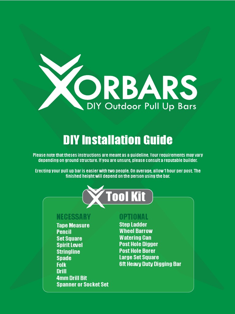 DIY Installation Guide: Tool Kit | PDF | Screw | Drill