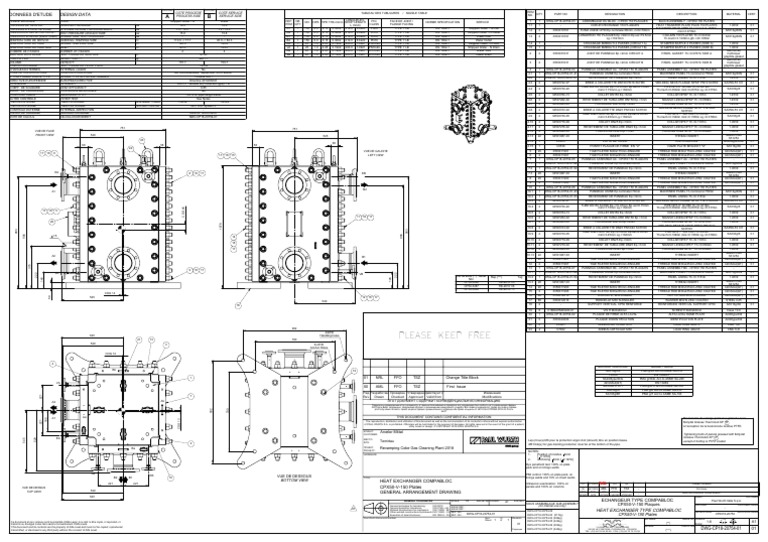 DWG CP18 20754 01 REV01 Ga Drawing PDF | PDF | Pipe (Fluid Conveyance ...