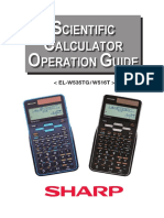 Sharp EL-531WH User Manual | PDF | Teaching Methods & Materials ...