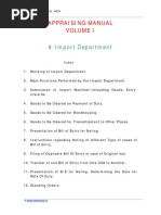 Import General Manifest Filing Guide | PDF | Customs | Invoice