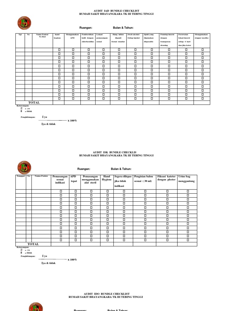 Audit Bundle Checklist | PDF