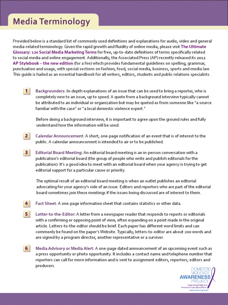 Media Terminology: The Ultimate Glossary: 120 Social Media Marketing ... Media Terminology: The Ultimate Glossary: 120 Social Media Marketing ...