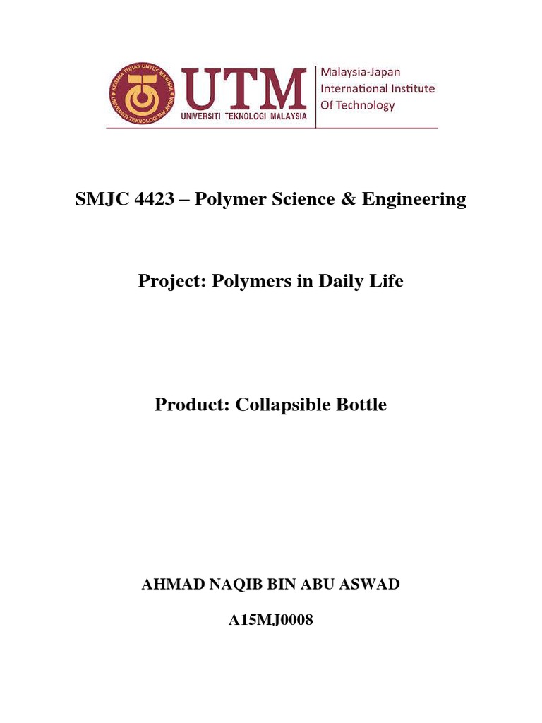 Project Polymer Individual Naqib | PDF | Silicone | Physical Sciences
