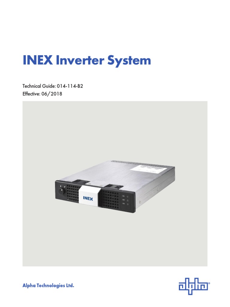 Alpha Inverter Manual PDF | PDF | Power Inverter | Direct Current