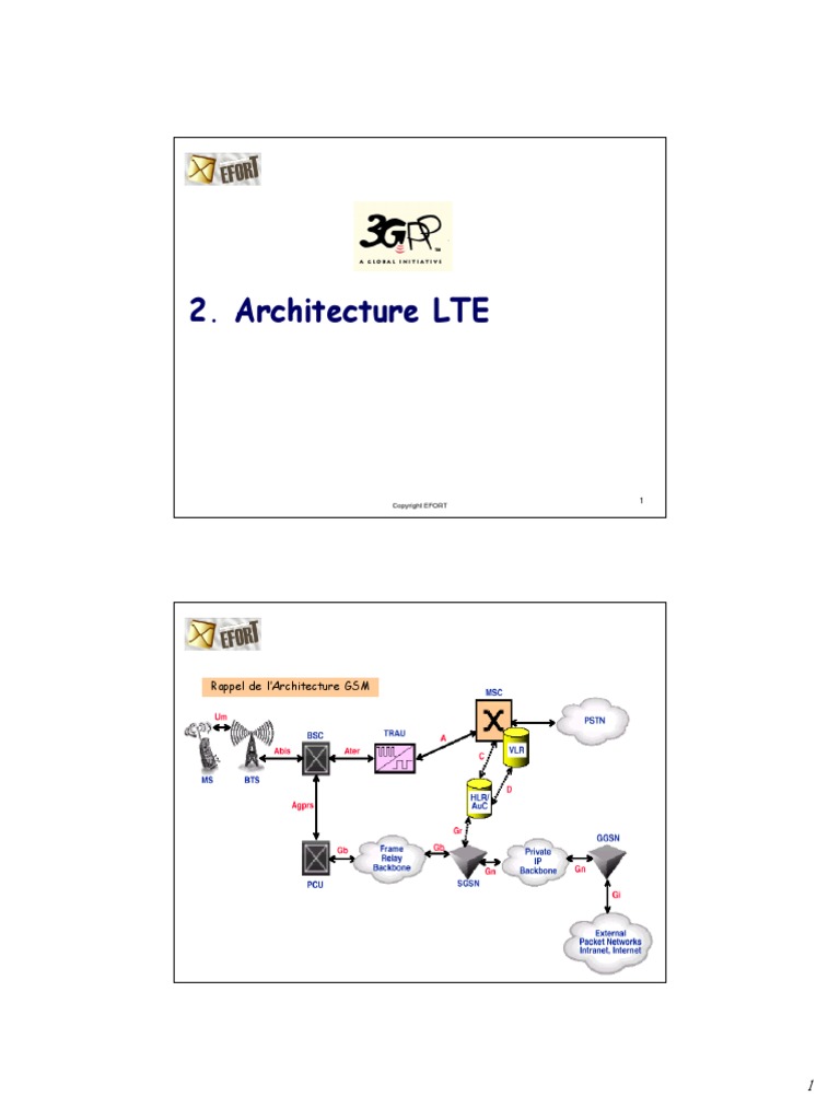 2-LTE Architecture V1 | PDF | IP multimedia subsystem ...
