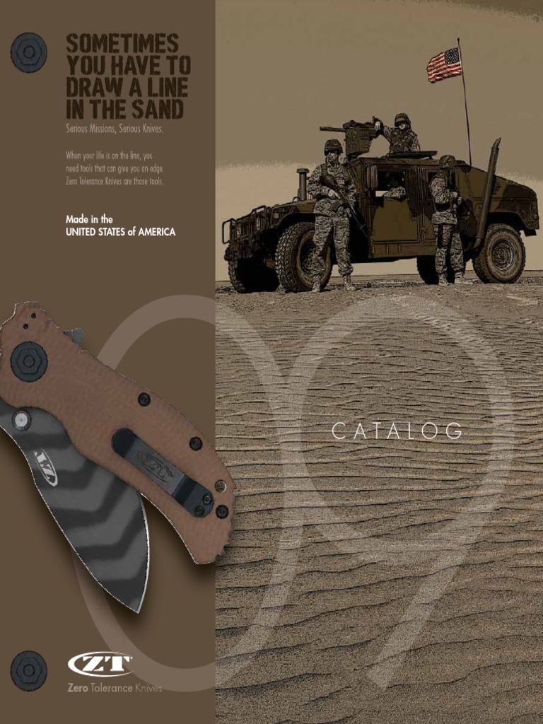 Zero Tolerance 2009 | PDF | Knife | Stainless Steel
