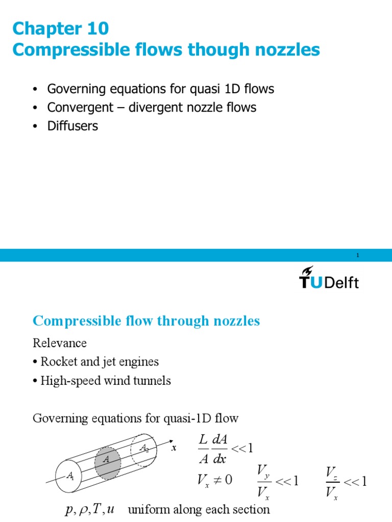 Compressible Aerodynamics - Chapter10 - v2 PDF | PDF | Nozzle | Spaceflight Technologies