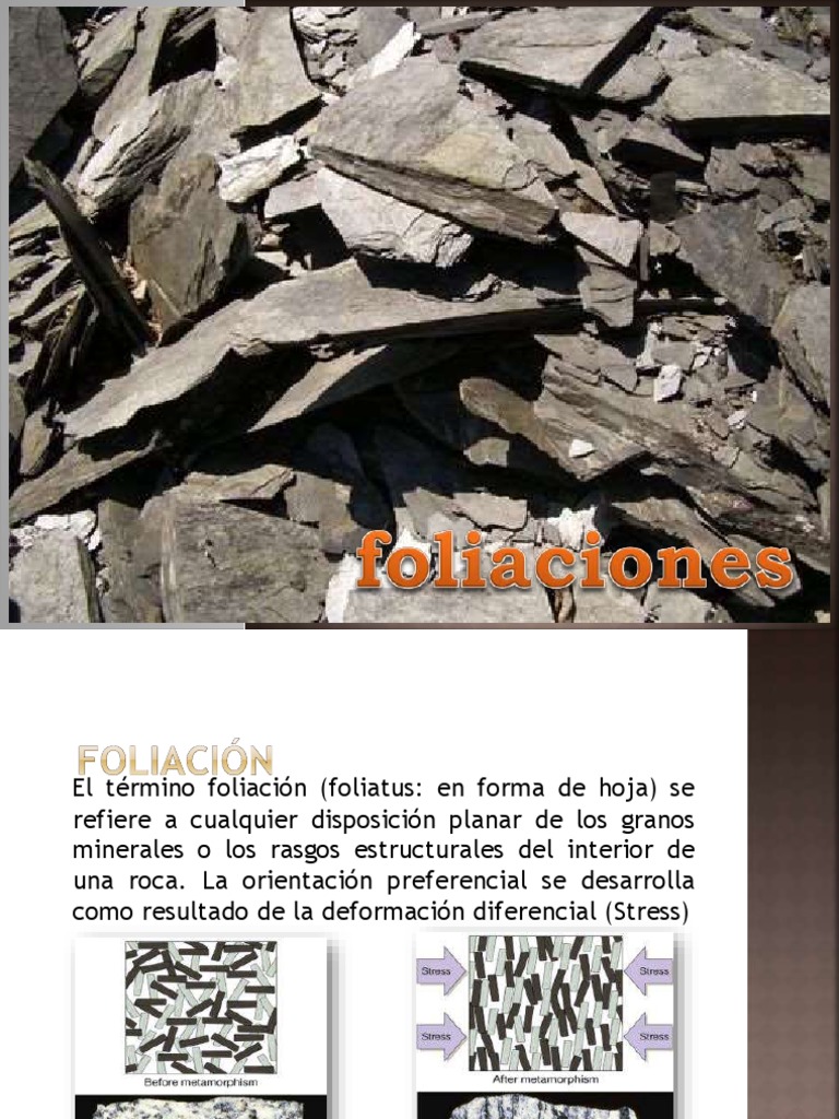 Foliación 2018 | PDF | Minerales | Rocas