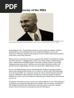 MBA Personal by Josh Kaufman | PDF