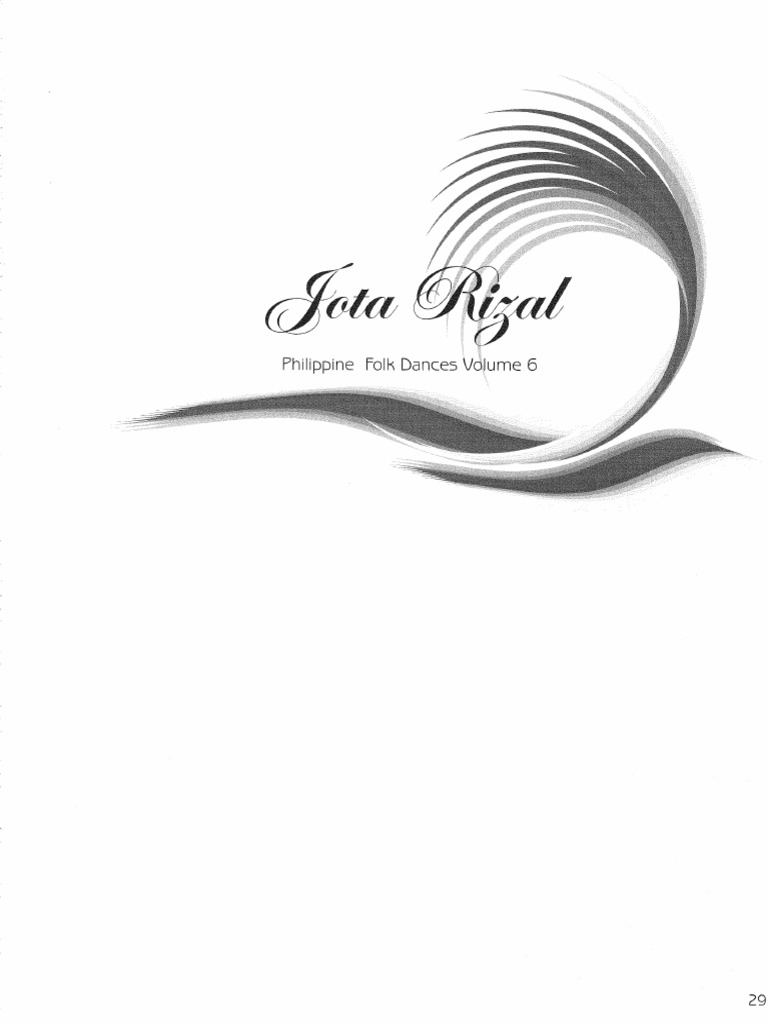 Dance Notation - Jota Rizal | PDF