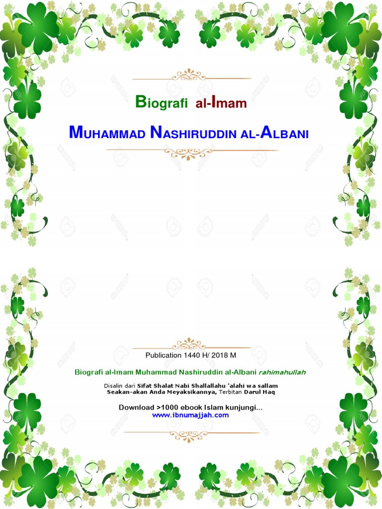 Biografi Imam Al Albani | PDF | Klasik