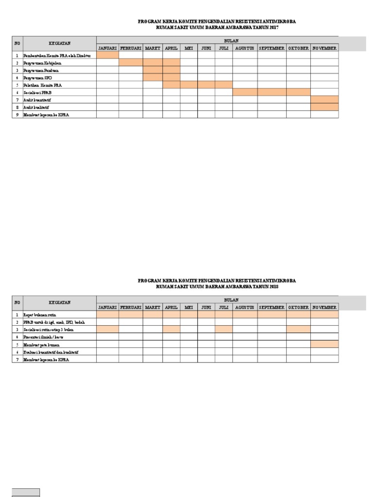 Program Kerja Ppra | PDF