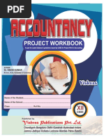 Accountancy Project File Class 12th For 2023-24 Session | PDF