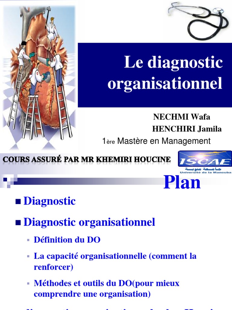 Le Diagnostic Organisationnel: 1 Mastère en Management | PDF | Gestion ...