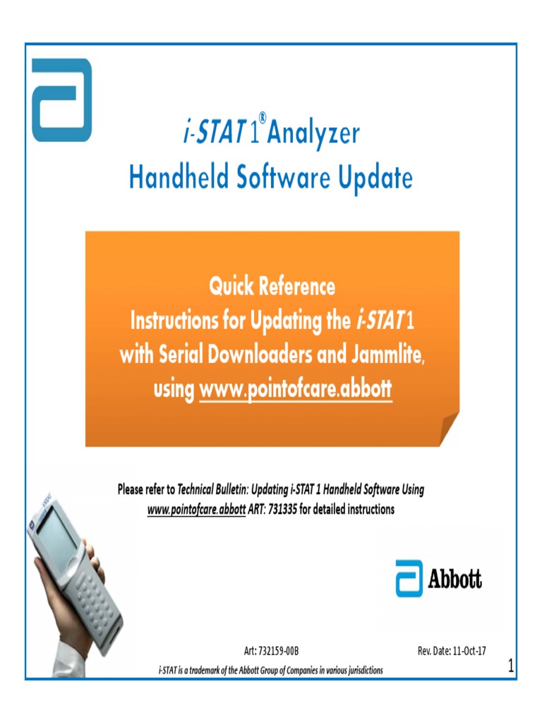 Quick Reference Instructions For Updating The 1 With Serial Downloaders and Jammlite, Using WWW ...