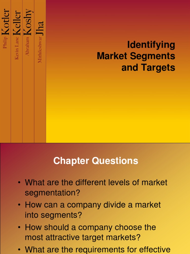 Unit II MKT Segmentation | PDF | Market Segmentation | Marketing