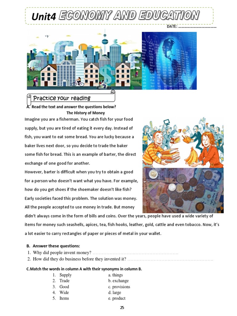 The History of Money: From Barter to Bills and Coins | PDF | Pronoun ...