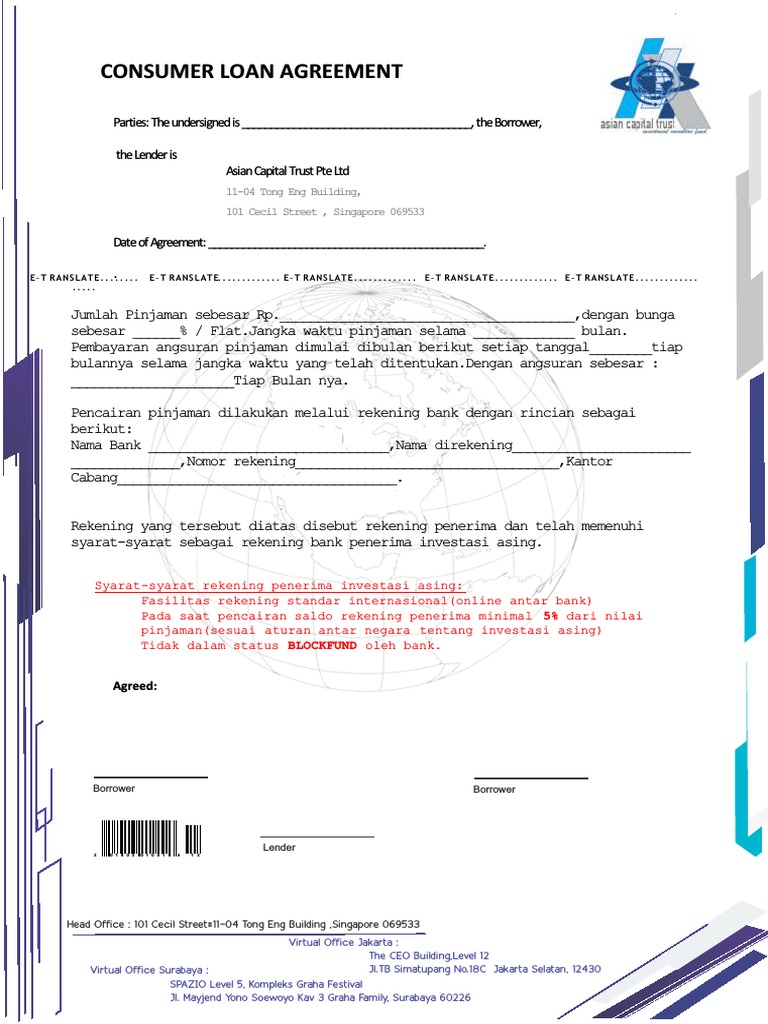 Form Registrasi CMS BRI (CMS-01b) | PDF