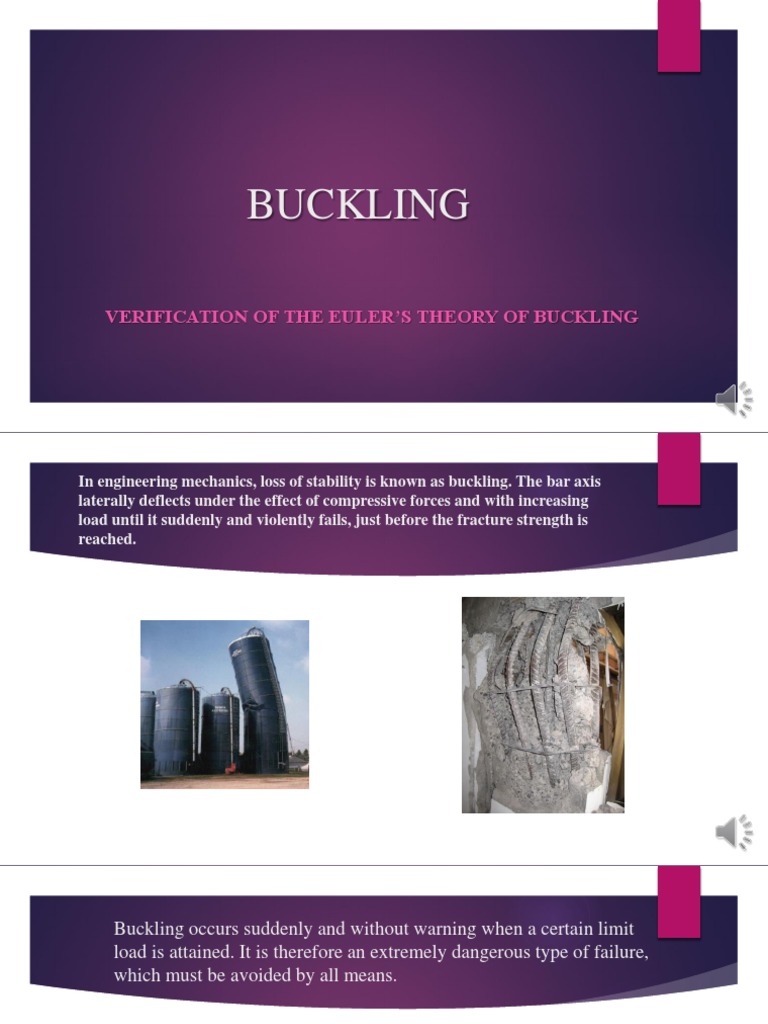 Buckling Pdf Buckling Deformation Mechanics
