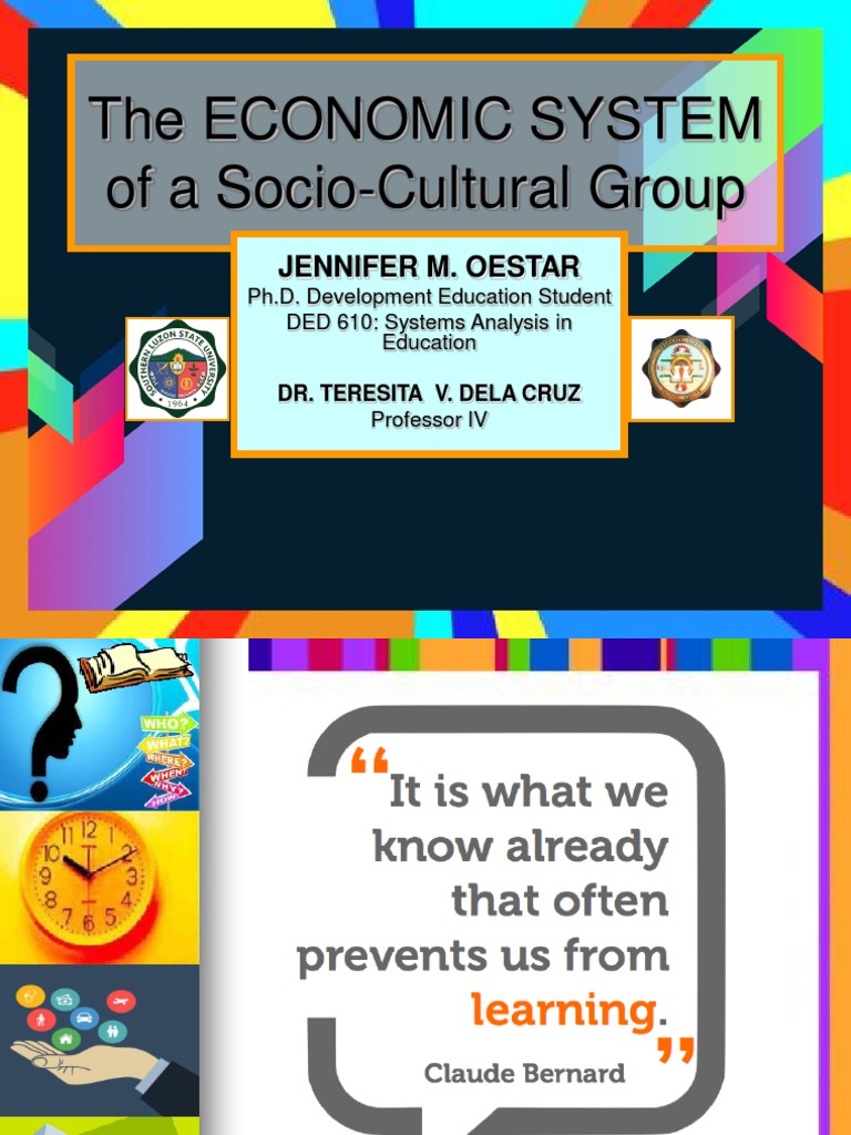 Economic System of Subcultural Group | PDF
