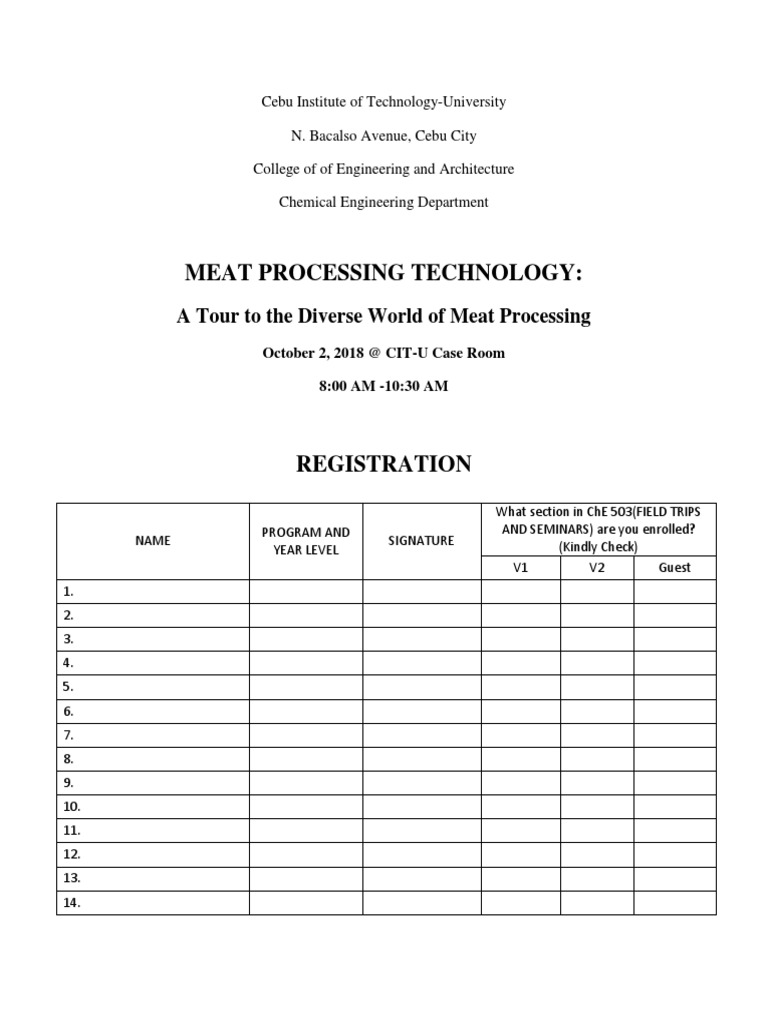 Meat Processing Technology:: A Tour To The Diverse World of Meat ...