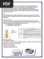 TP 3 M.D.C. L'équivalent de Sable | PDF | Matériaux de construction ...