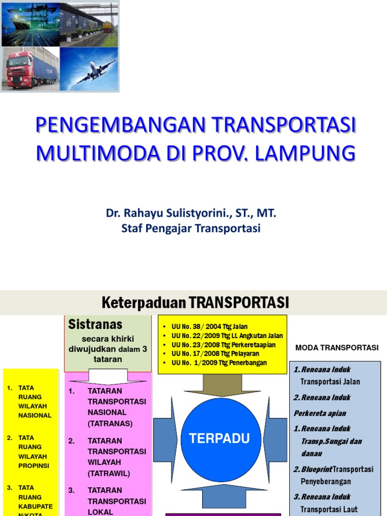 Pengembangan Transportasi Multimoda Di L | PDF
