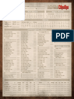 Call of Cthulhu 7th Ed Character Sheet | PDF
