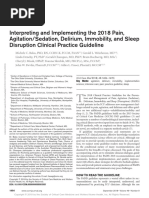 PADIS Guidelines 2025 Overview | PDF | Intensive Care Medicine ...