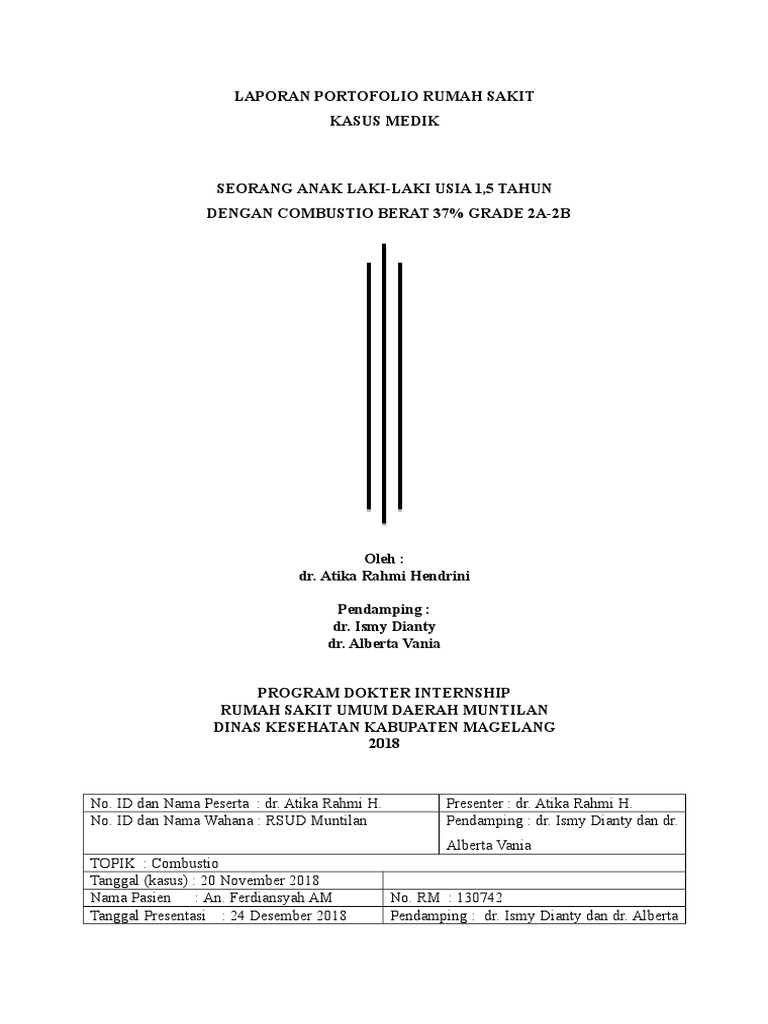 Laporan Portofolio Combustio Grade 2A-2B | PDF