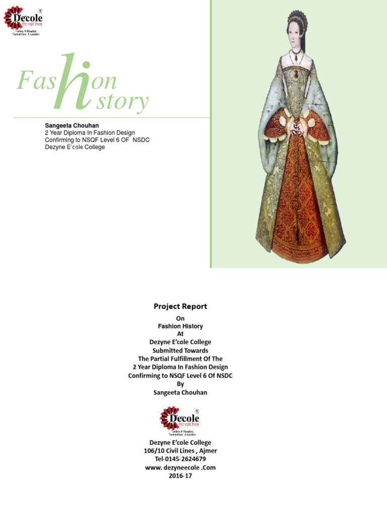 Fashion History Project | PDF | Clothing | Headgear
