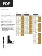 Size Chart - Bata | PDF | Sports & Recreation | Home & Garden