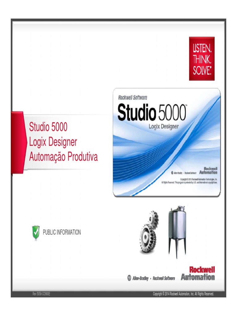 AD02 Studio5000 RockwellSoftware Studio5000 Visao Geral | PDF ...