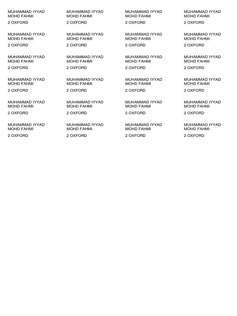 Label - Iyyad | PDF