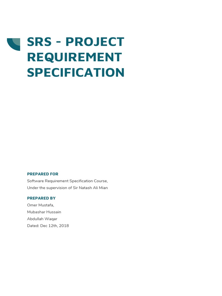 SRS - Requirement Specification - Assignment | PDF | Receipt | User (Computing)